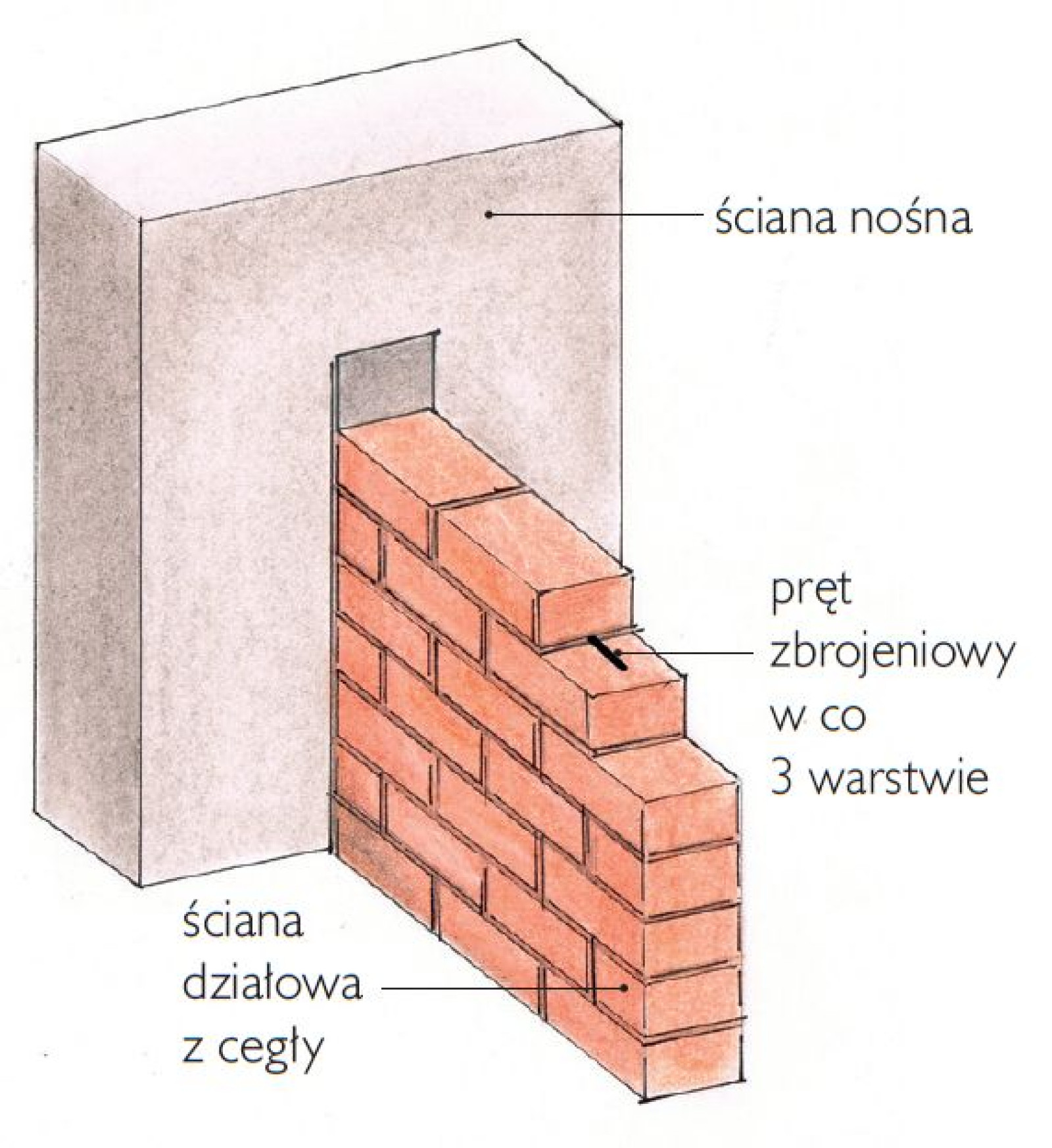 Porównanie właściwości ścian działowych z cegieł, płyt g-k, betonu ...