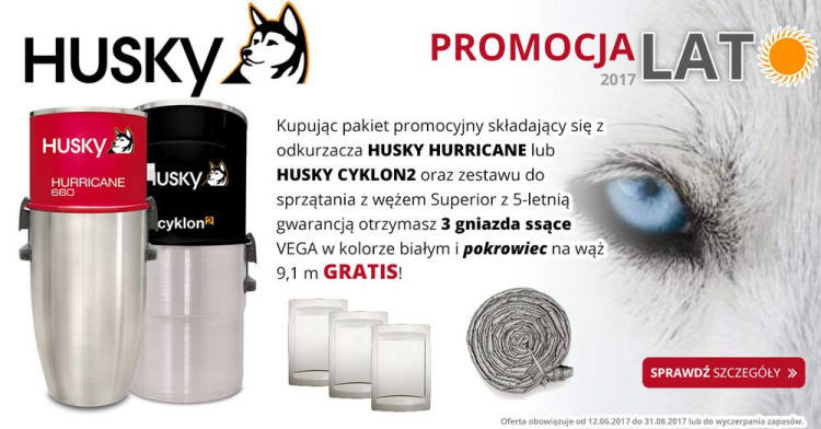 Promocja Husky lato 2017!