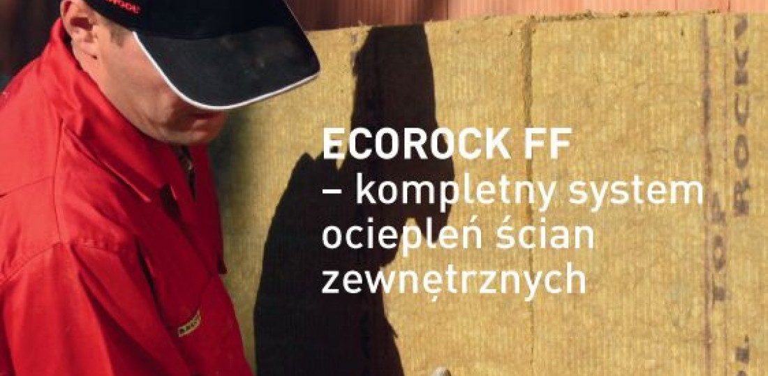 System ECOROCK FF ROCKWOOL do ociepleń ścian zewnętrznych - metoda ...
