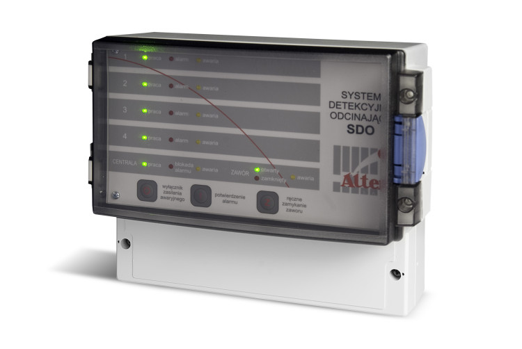 System SDO - centrala detekcyjno-odcinająca