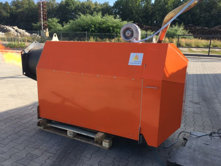 Eco-Palnik: Palnik na pellet 1MW z serii Uni-Max Perfect