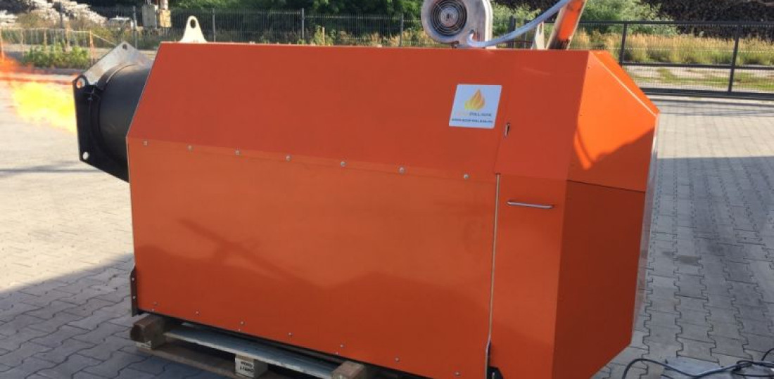 Eco-Palnik: Palnik na pellet 1MW z serii Uni-Max Perfect
