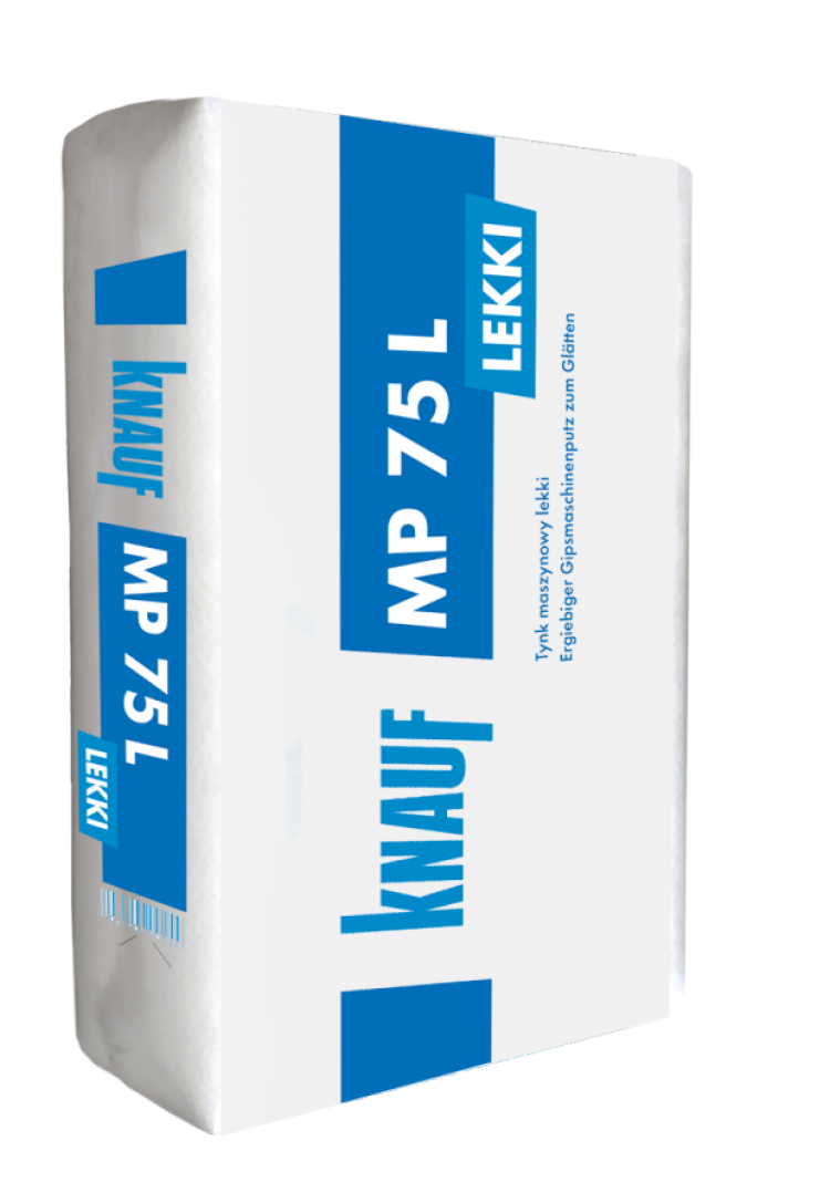 Knauf MP 75 L Maszynowy tynk gipsowy, lekki