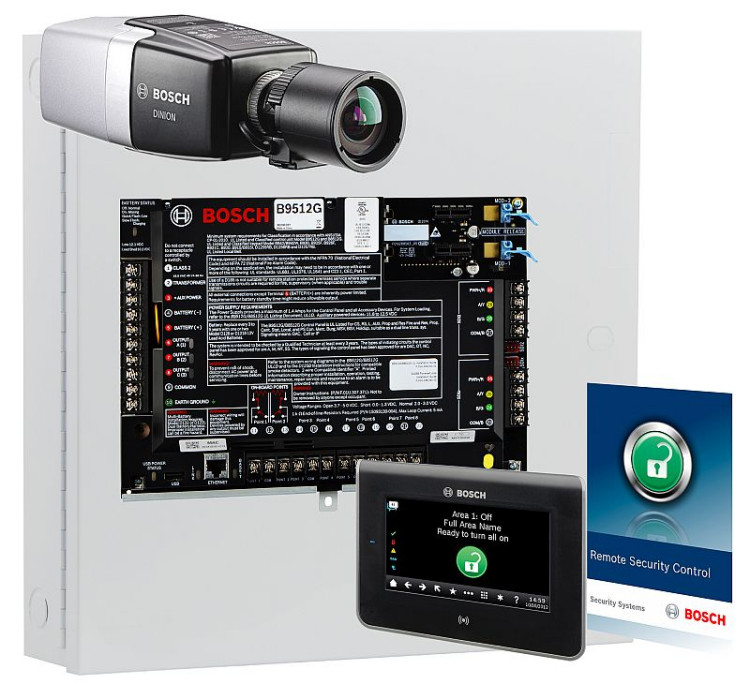 Bosch przedstawia nową serię paneli sterowania i systemów G i B Series