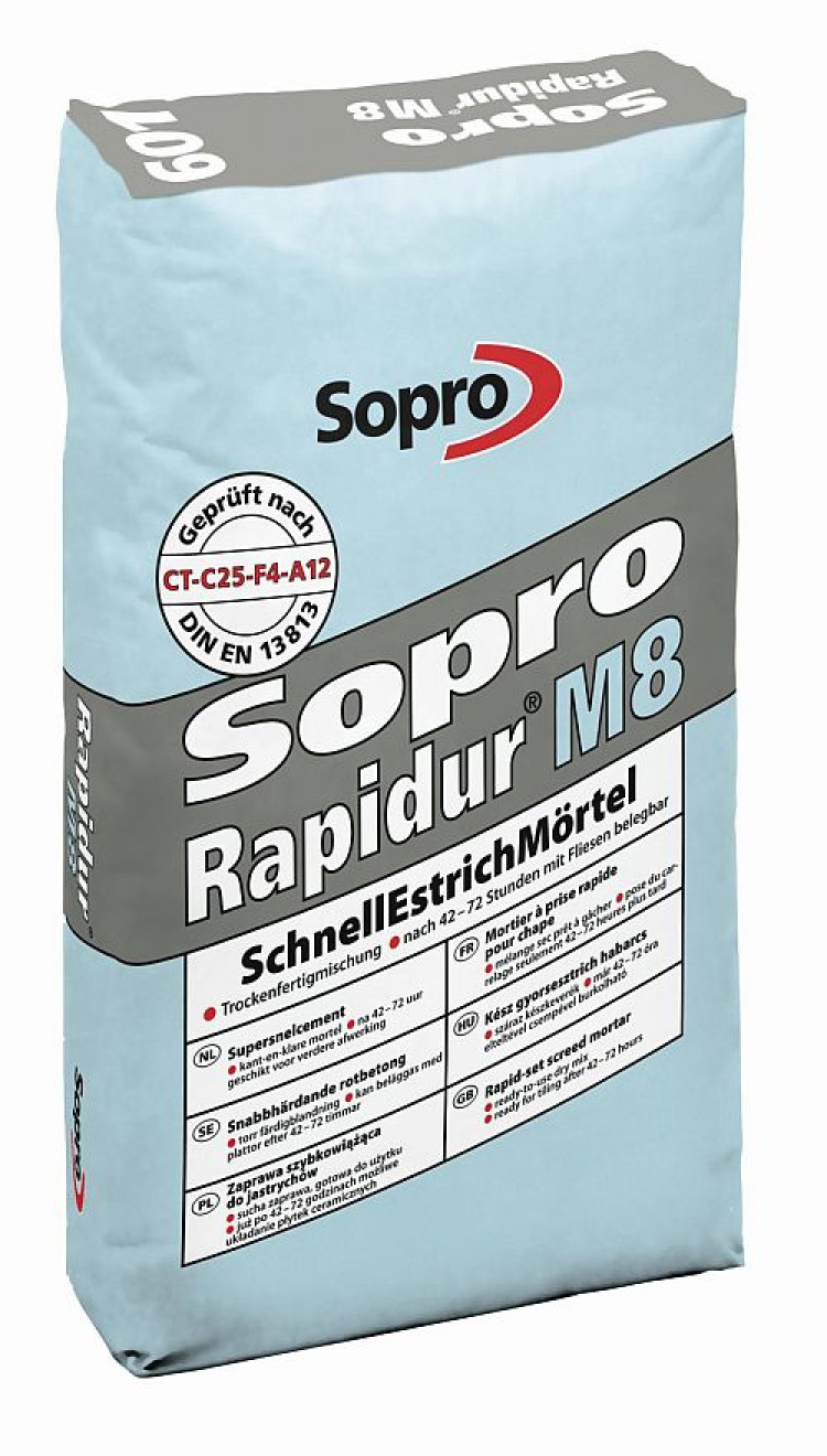 Niezawodny pomocnik do prac terminowych - Sopro prezentuje Rapidur M8 ...
