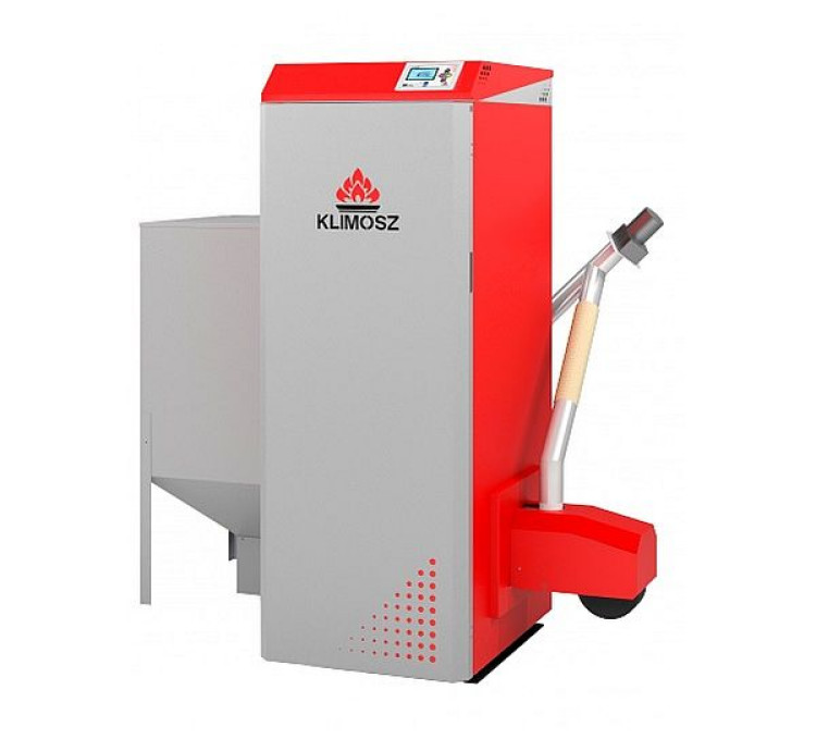 KLIMOSZ serii LE z palnikiem peletowym