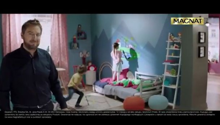 Magnat Sypialnia Pokój Dziecka farba która dba o Ciebie!