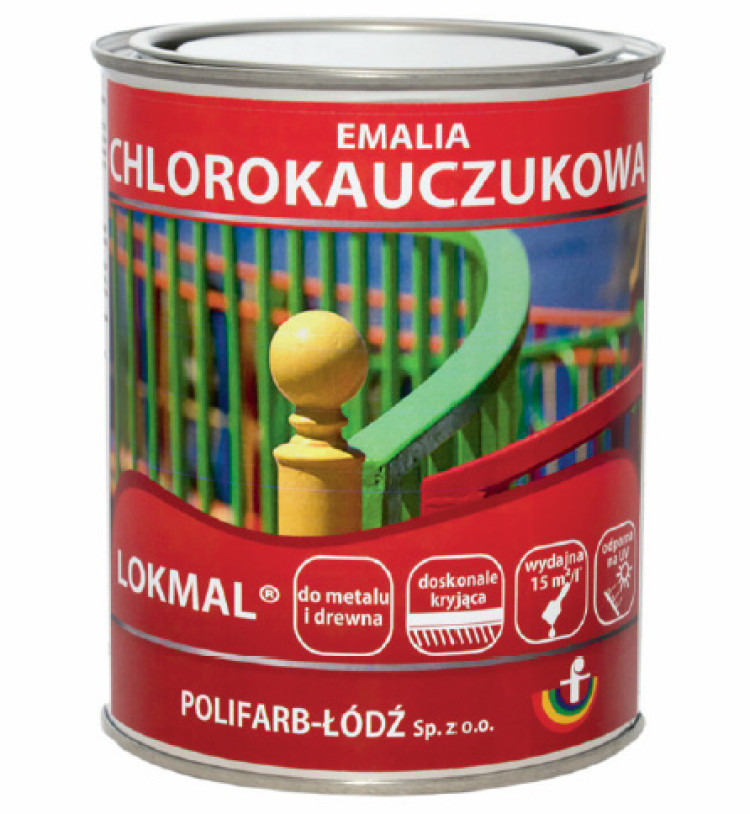 Emalia chlorokauczukowa LOKMAL. Oferta Polifarb Łódź