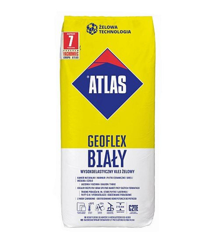 Rodzina ATLAS GEOFLEX - trzy kleje i wiele możliwości zastosowań