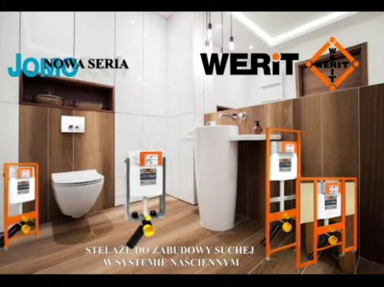 WERiT JOMOTech stelaże do zabudowy suchej w systemie naściennym