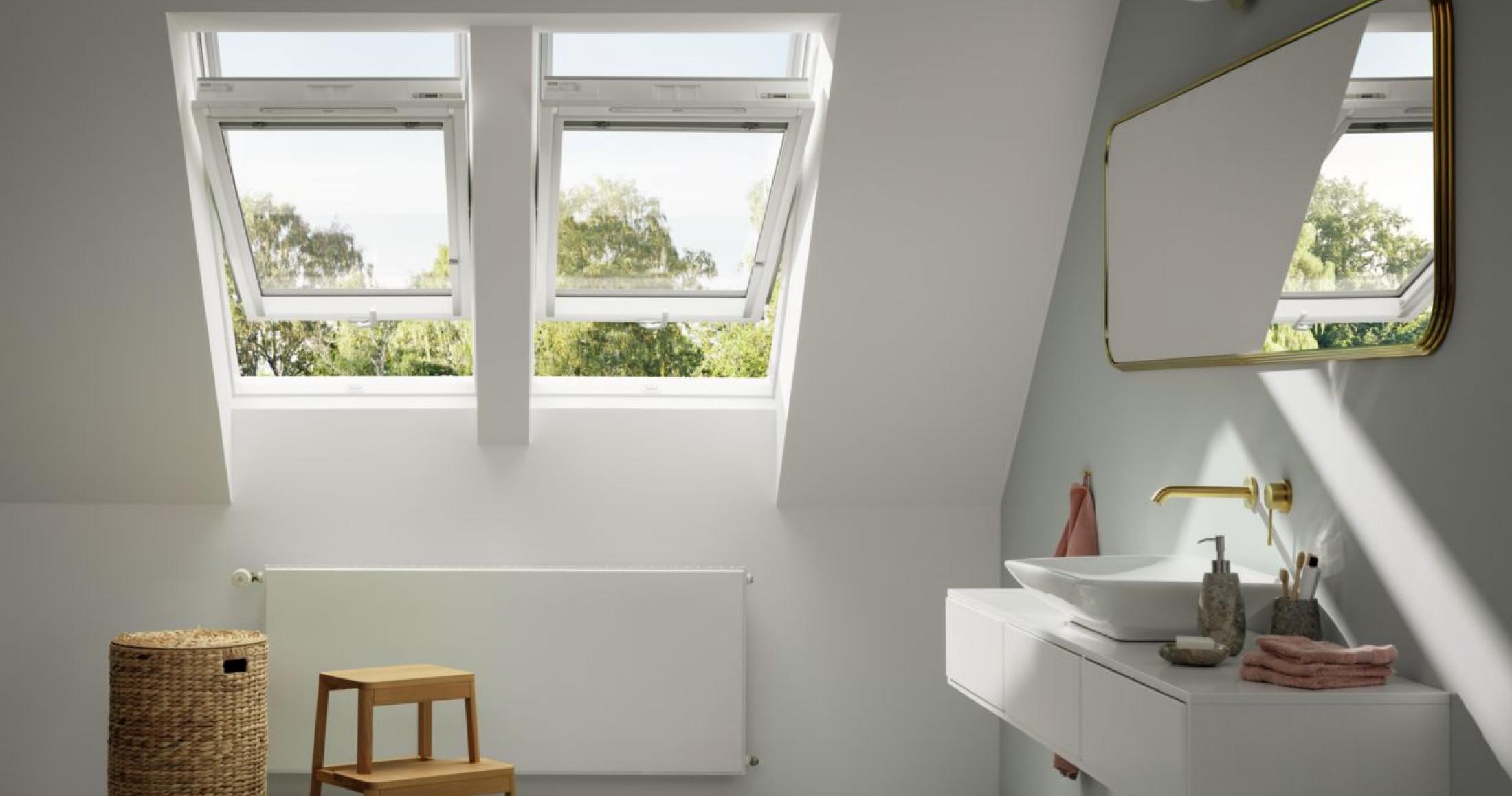 VELUX GLU - okno do pomieszczeń wilgotnych