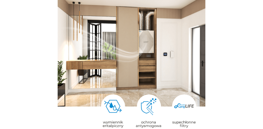 Rekuperator MISTRAL HOME - pełna ochrona przed smogiem i ...