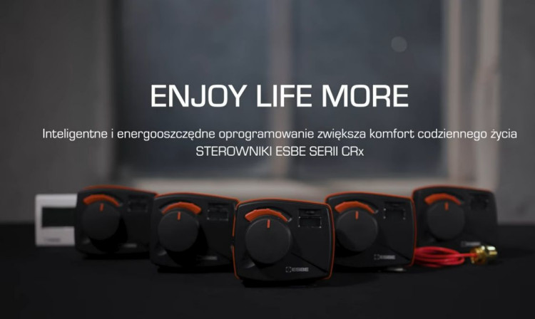 Film: Niższe zużycie energii dzięki sterownikom ESBE serii CRx200