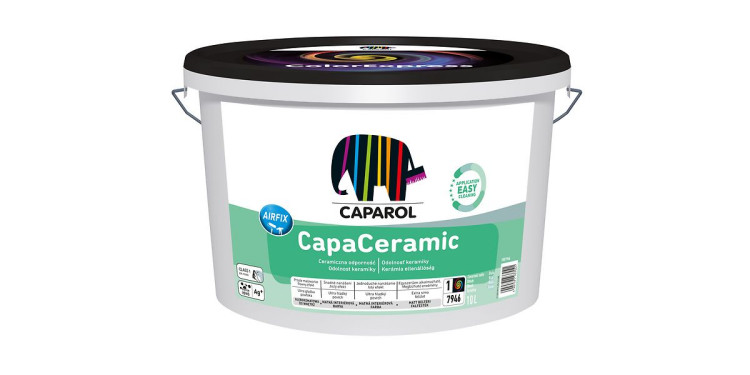 CapaCeramic - lateksowa farba ceramiczna o wyjątkowo lekkiej aplikacji