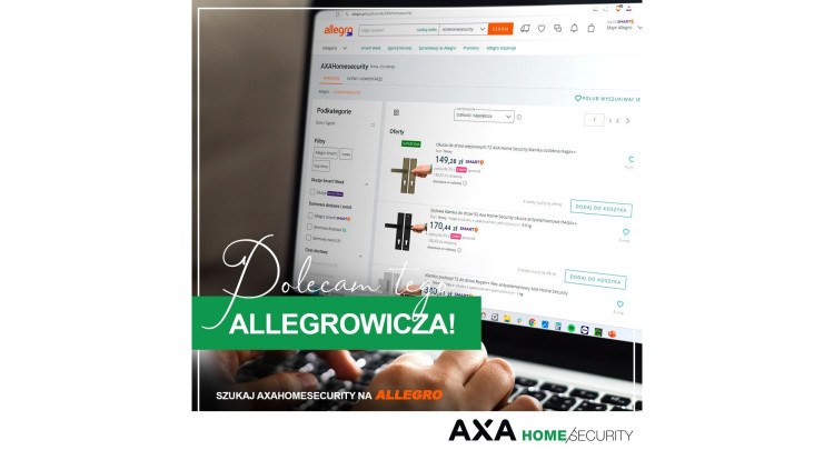 AXA Home Security otworzył sklep na Allegro!