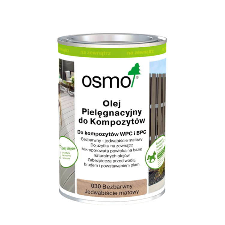 Olej do deski kompozytowej 030 WPC 1,0 L bezbarwny