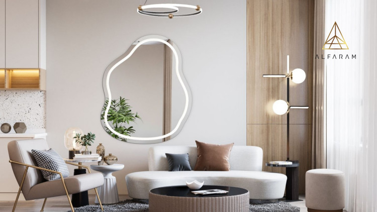 Lustra nieregularne - jak wykorzystać nietypowe kształty luster w ...